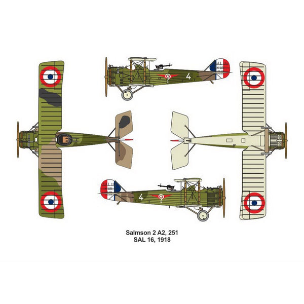 Valom 14430 1/144 Salmson 2-A2 2 kits in one – Metro Hobbies