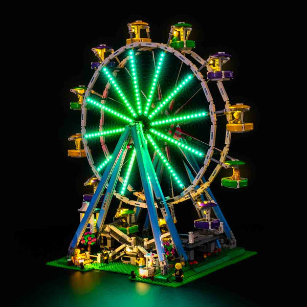 Light My Bricks Lighting Kit for LEGO Ferris Wheel Version 2.0 10247 ...