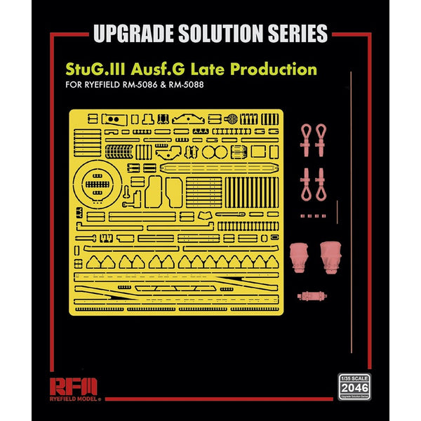 Rye Field Models 2046 1/35 Upgrade Set for 5086 5088 StuG.III Ausf.G ...