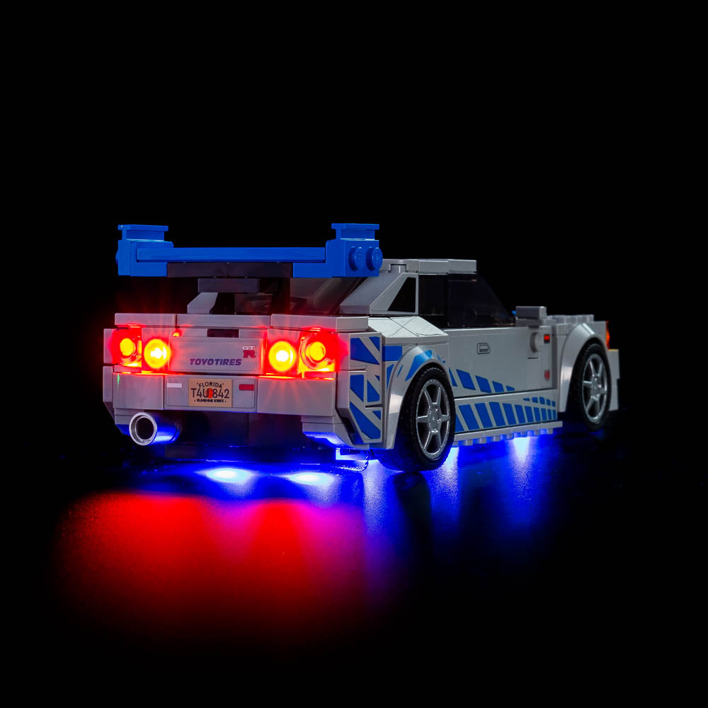 Light My Bricks Lighting Kit for LEGO Speed Champions Nissan Skyline GT ...