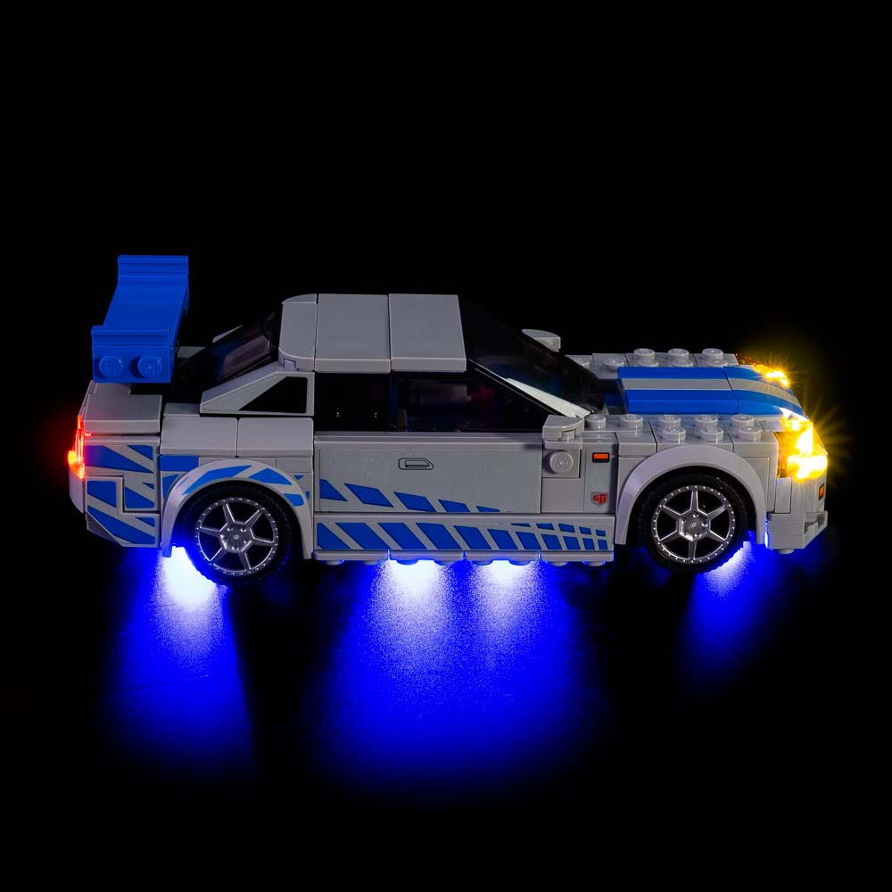 Light My Bricks Lighting Kit for LEGO Speed Champions Nissan Skyline GT ...