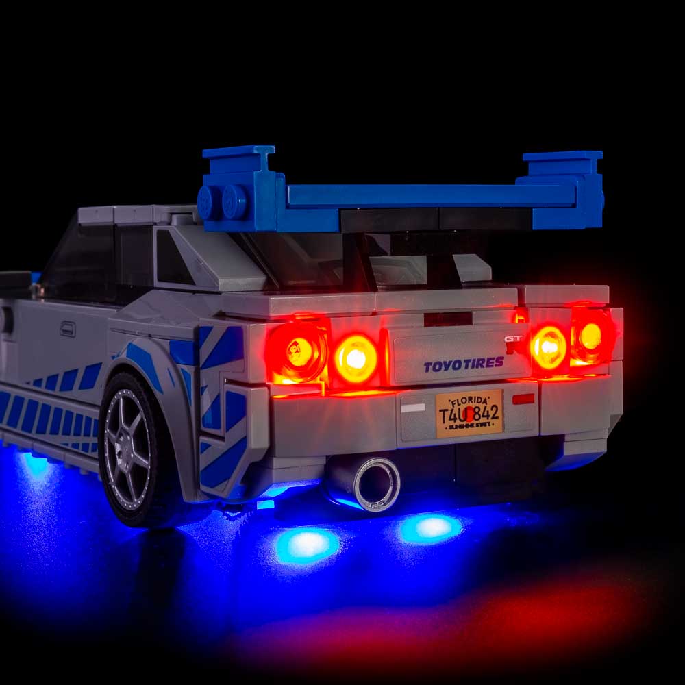 Light My Bricks Lighting Kit for LEGO Speed Champions Nissan Skyline GT ...