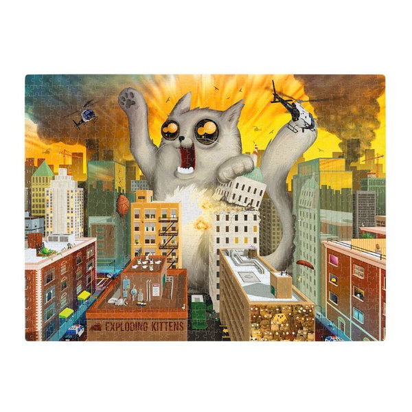 Exploding Kittens Puzzle Feline of Unusual Size 1000pc Jigsaw Puzzle ...