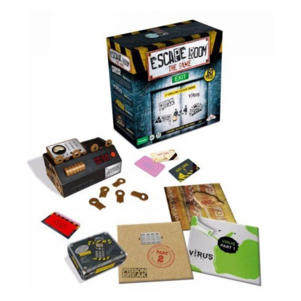 Escape Room The Game 4 Rooms Plus Chrono Decoder – Metro Hobbies