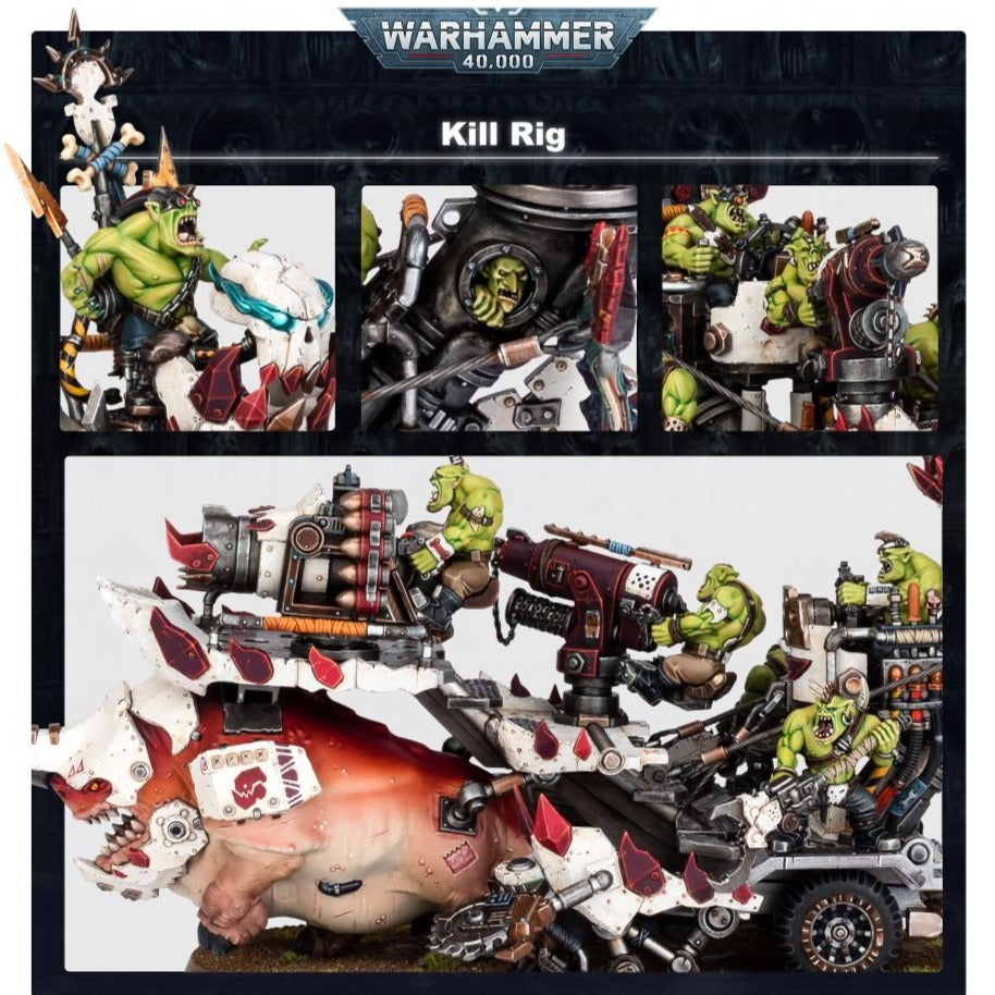 Warhammer 40000 Orks Kill Rig – Metro Hobbies