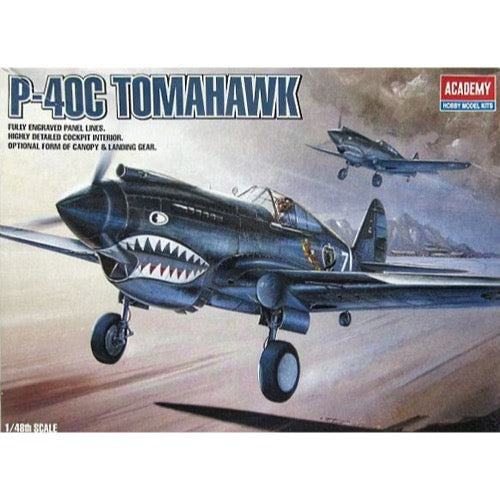 Academy 1/48 P40C Tomahawk 2182 – Metro Hobbies