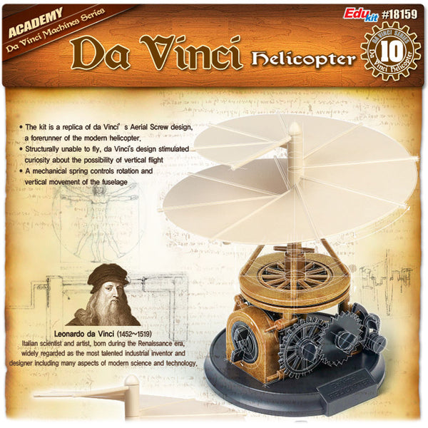 Academy 18159 Da Vinci Helicopter – Metro Hobbies