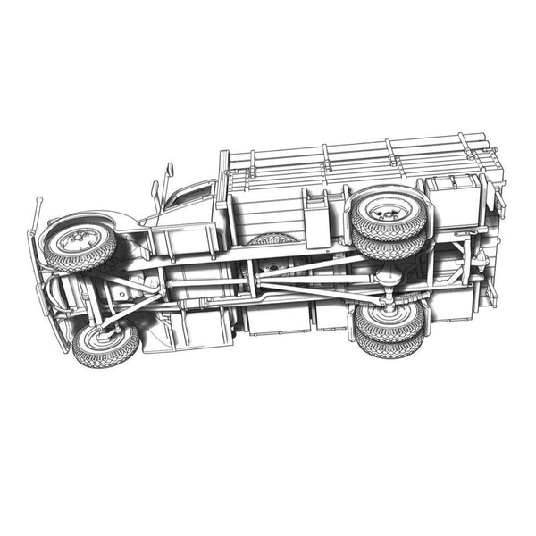 ACE Models 72580 1/72 G917T 3 German Cargo Truck Mod 1939 with Metal ...