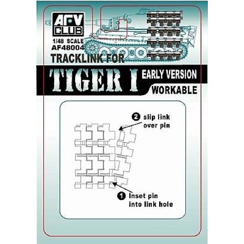 AFV 48004 1/48 Track Tiger 1 Early Version – Metro Hobbies