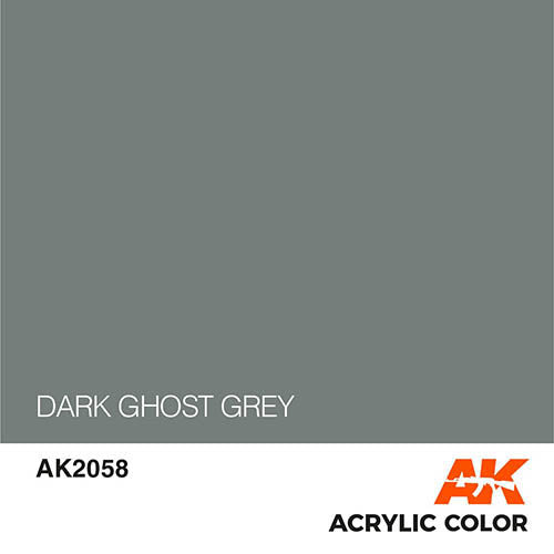 AK Interactive AK2058 Air Series FS 36320 Dark Ghost Grey Paint Acrylic ...