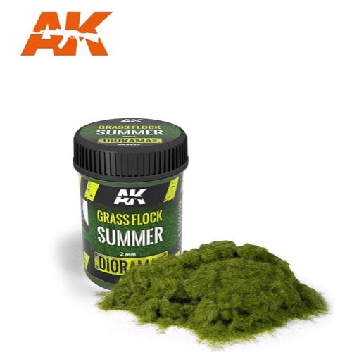AK Interactive AK8220 Grass Flock 2mm Summer – Metro Hobbies
