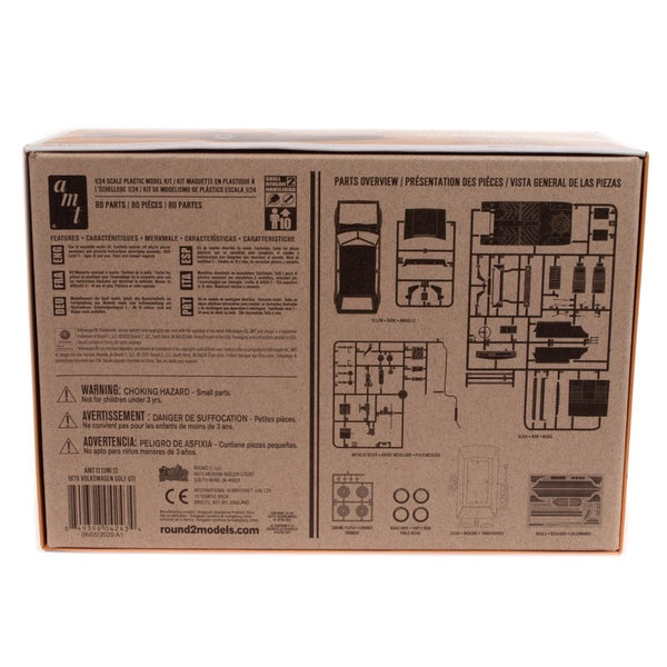 AMT 1213 1/24 1978 Volkswagen Golf GTI – Metro Hobbies