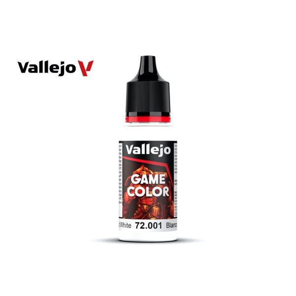 Vallejo 72001 Game Color Dead White 18ml Acrylic Paint – Metro Hobbies