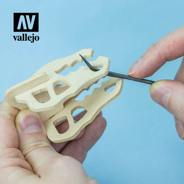 Vallejo Hobby Tools T03003 Set of 10 Curved Files – Metro Hobbies