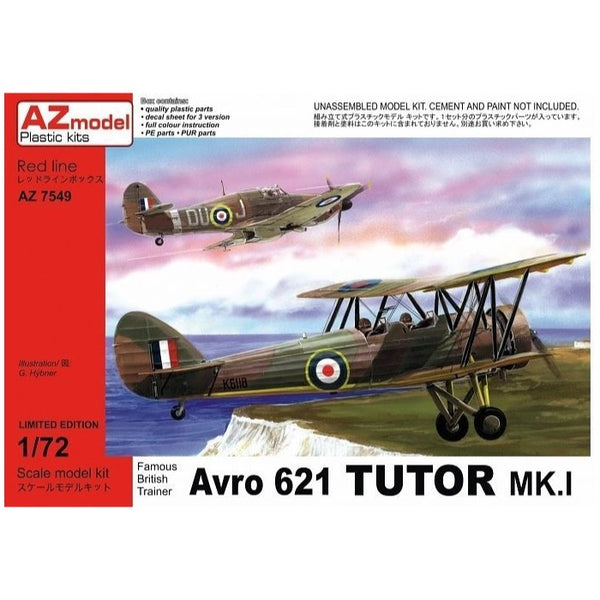 AZ Models 7549 1/72 Avro 621 Tutor Mk.I – Metro Hobbies