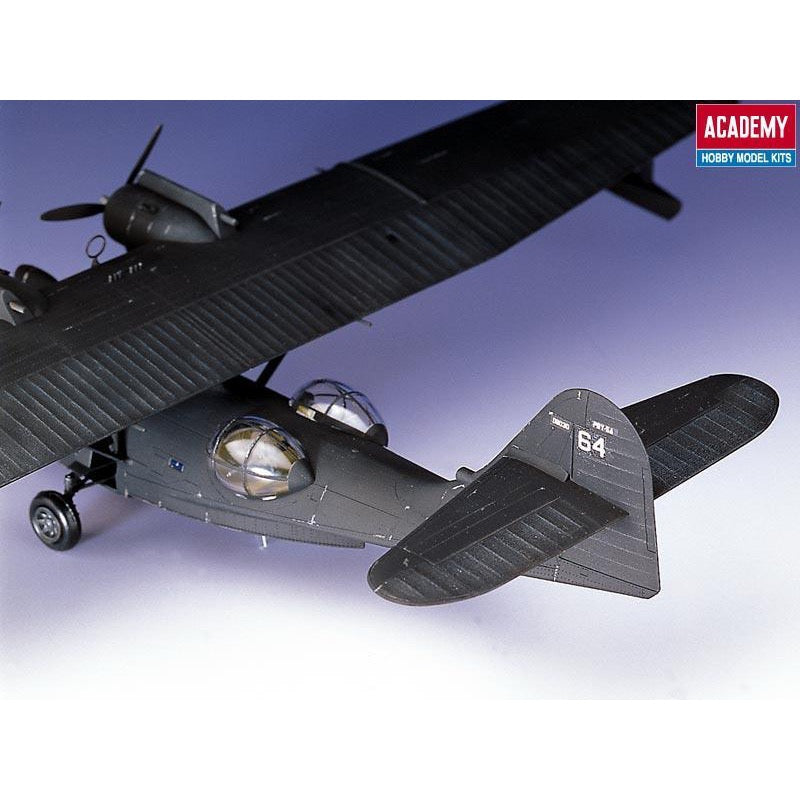 Academy 12487 1/72 PBY-5A Catalina Black Cat – Metro Hobbies