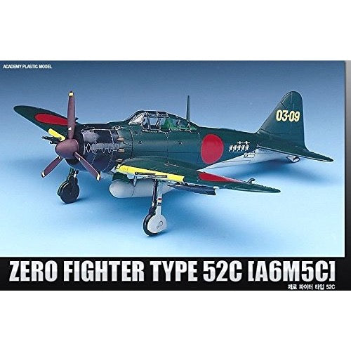 Academy 12493 1/72 Zero Fighter Type 52C A6M5C – Metro Hobbies