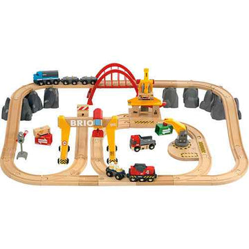 BRIO 33097 Cargo Railway Deluxe Set 54pc – Metro Hobbies