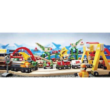 BRIO 33097 Cargo Railway Deluxe Set 54pc – Metro Hobbies