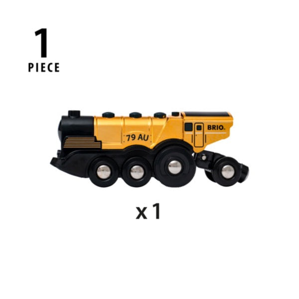 Brio 33630 Mighty Gold Action Locomotive – Metro Hobbies