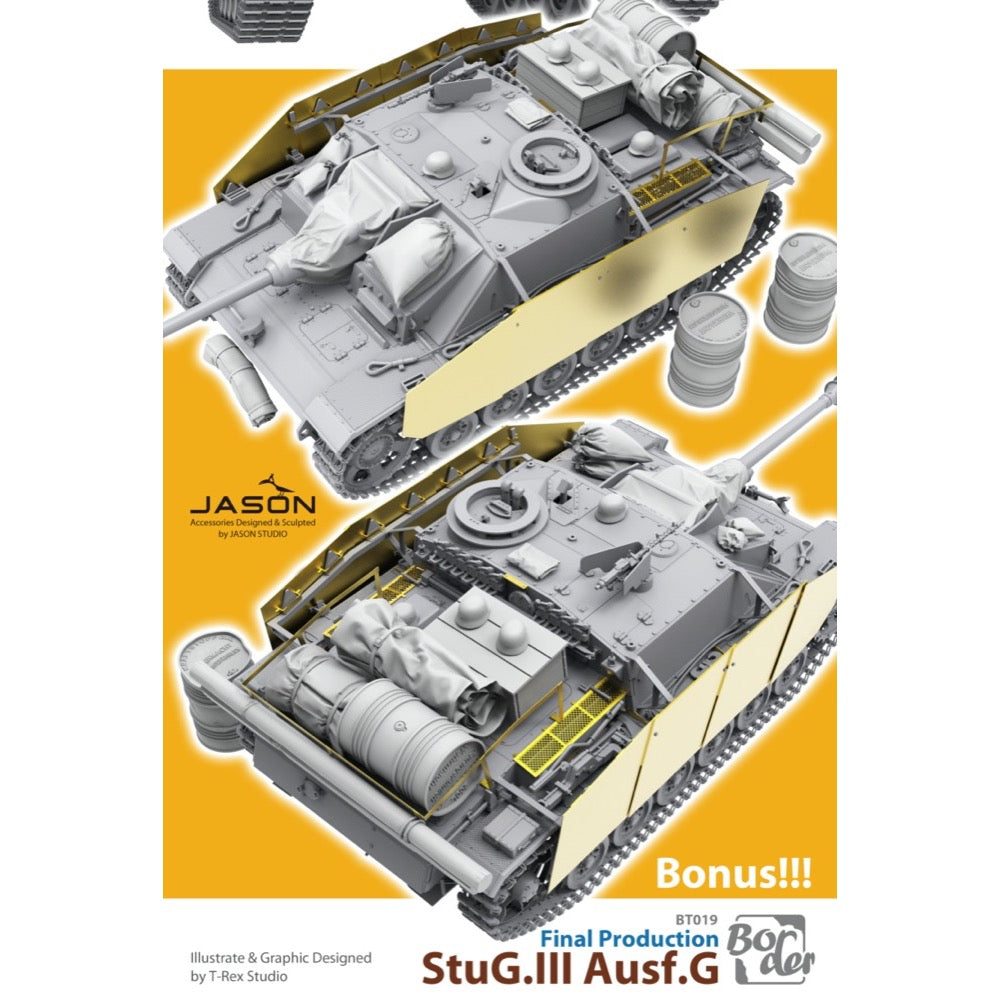 Border Model BT-020 1/35 StuG III Ausf.G – Metro Hobbies