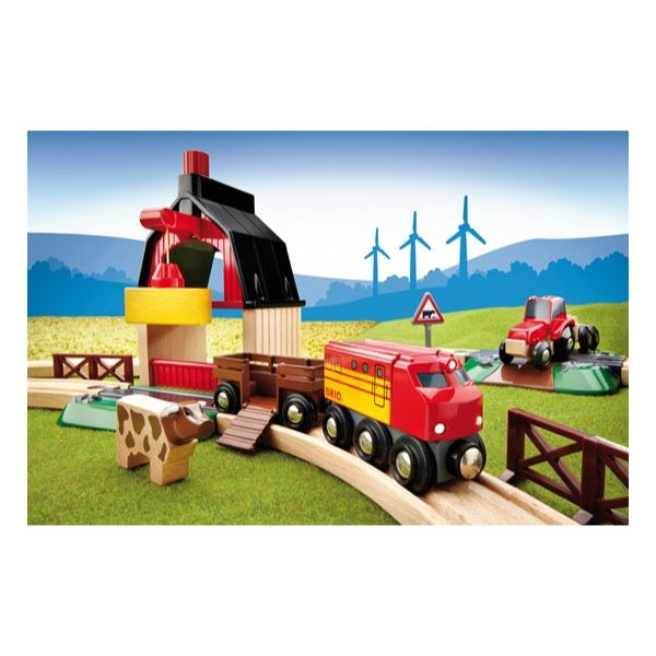 BRIO 33719 Farm Railway Set 20pc – Metro Hobbies