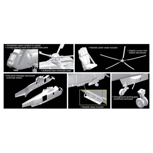 Dragon 11026 1/72 SH-3D Helo 66 And Apollo Command Module Retrieving ...