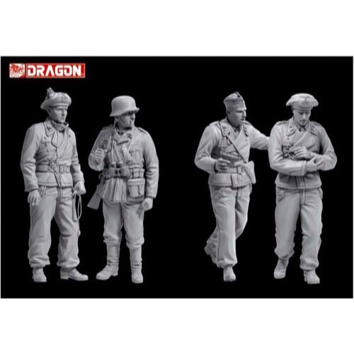 Dragon 6654 1/35 German Ghost Division Tank Crew – Metro Hobbies
