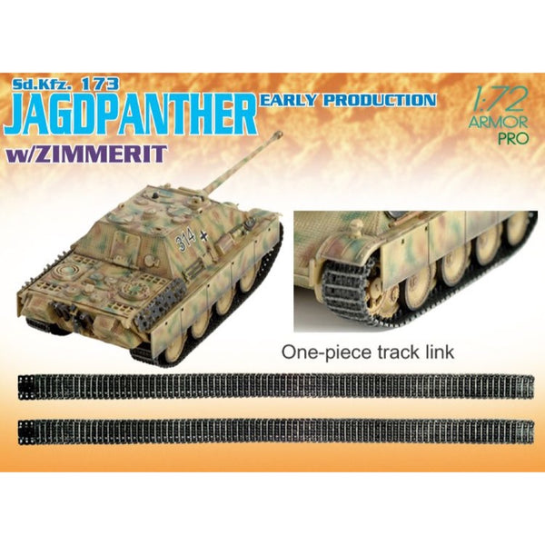 Dragon 7241 1/72 Jagdpanther Early with Zimmerit – Metro Hobbies