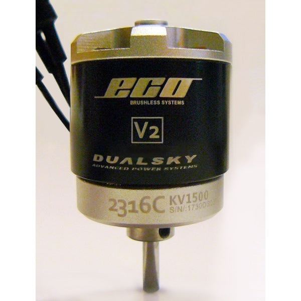 Dualsky Eco 2316C 1500kv Brushless Motor – Metro Hobbies