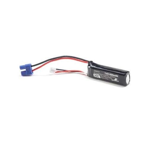 Dynamite DYNB6223 7.4V 600mAh 2S 20C LiPo Battery EC3 | Metro Hobbies ...