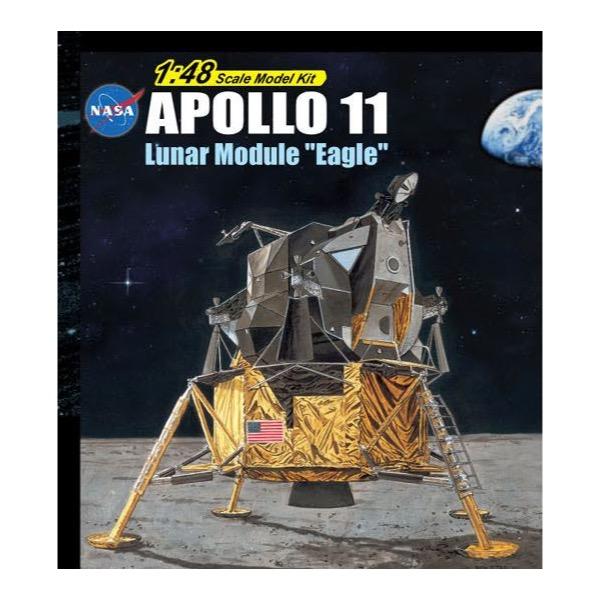 Dragon 11008 1/48 Apollo 11 Lunar Module Eagle – Metro Hobbies
