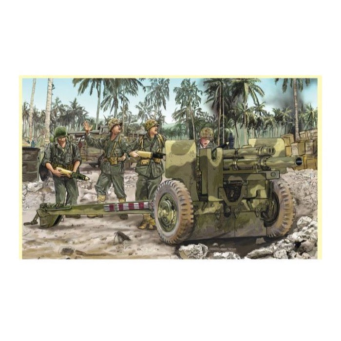 Dragon 6531 1/35 105mm Howitzer M2A1 & Carriage M2A2 with USMC Gun Crew ...