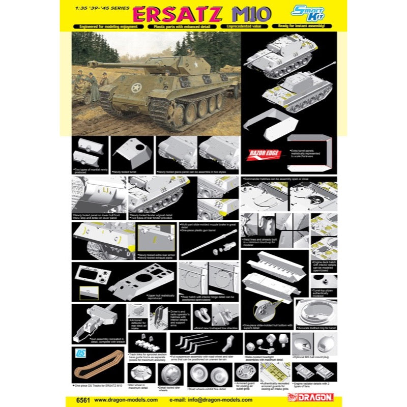 Dragon 6561 1/35 Panther G Ersatz M10 – Metro Hobbies