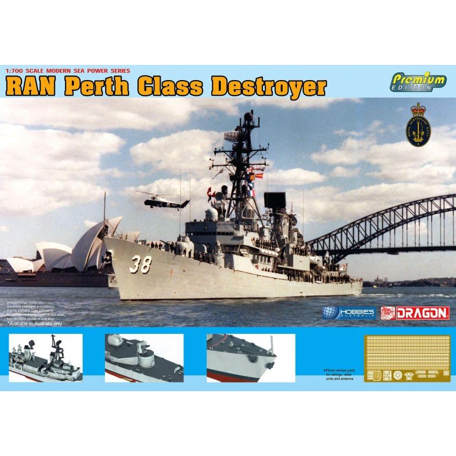 Dragon 7146 1/700 RAN Perth Class Destroyer – Metro Hobbies