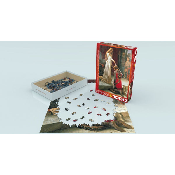 Eurographics 60038 Edmund Blair Leighton The Accolade 1000pc Jigsaw ...