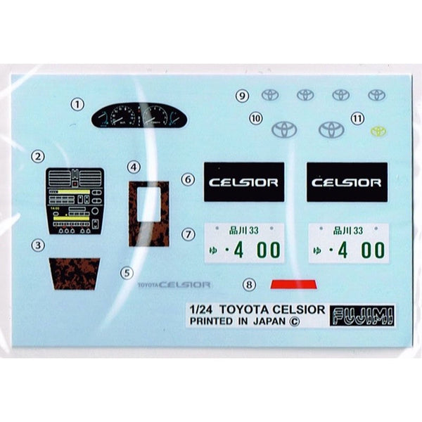 Fujimi 04695 1/24 Toyota Celsior C type 89 ID-4 – Metro Hobbies