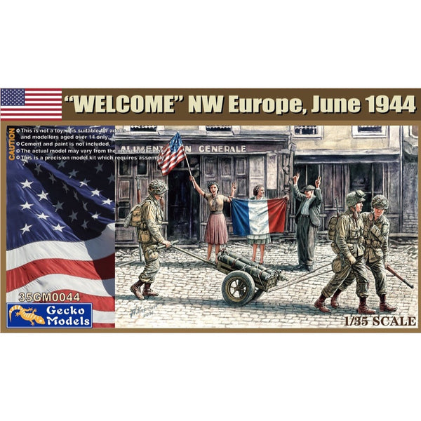 Gecko Models 35GM0044 Welcome NW Europe June 1944 – Metro Hobbies