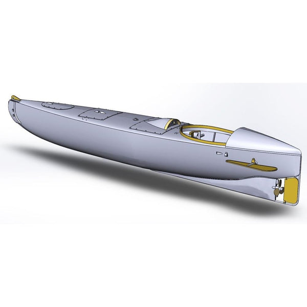 GMU 35001 1/35 Motorized Submersible Canoe Sleeping Beauty Project ...