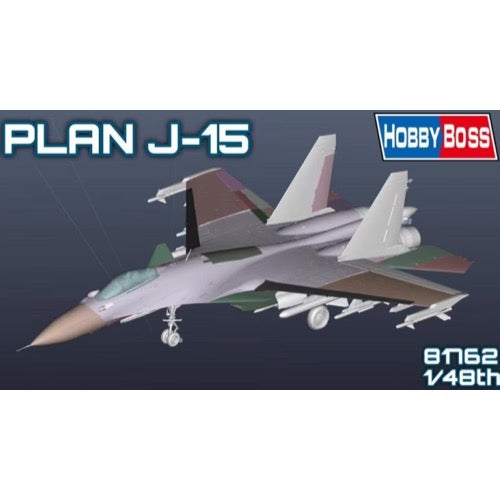 Hobby Boss 81762 1/48 Shenyang J-15 Flying Shark/Flanker-X2 – Metro Hobbies
