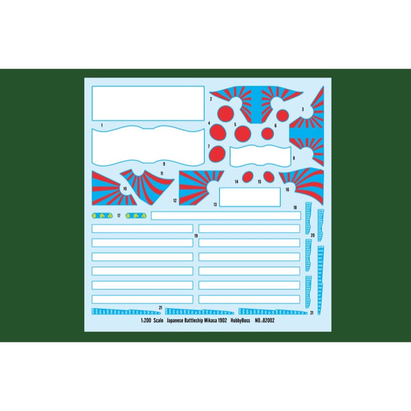 Hobby Boss 82002 1/200 Japanese Battleship Mikasa 1902 – Metro Hobbies