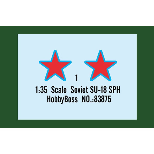 Hobby Boss 83875 1/35 Soviet SU-18 SPH – Metro Hobbies