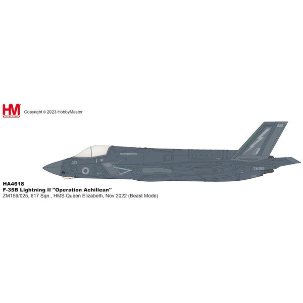 Hobbymaster 4618 1/72 F-35B Lightning II Operation Achillean ZM159/025 ...