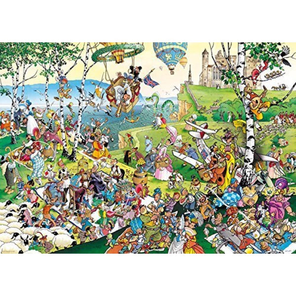 Heye 29836 Calligaro Picnic 1000pc Jigsaw Puzzle – Metro Hobbies