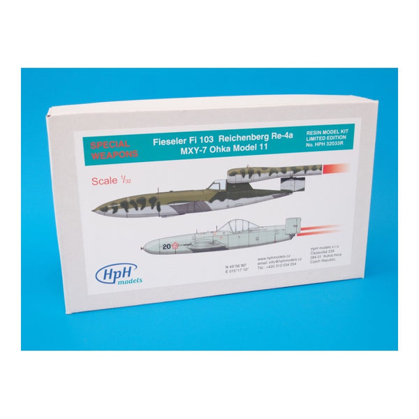 HPH Models 32033R 1/32 Fi-103 Reichenberg an Kugisho Ohkas – Metro Hobbies