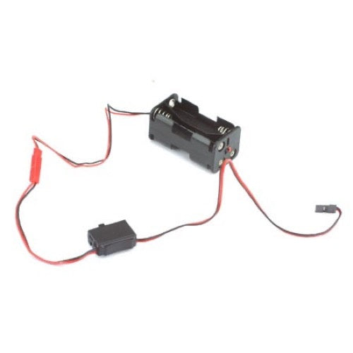 Hitec HRC57203 Switch Harness and Battery Box – Metro Hobbies