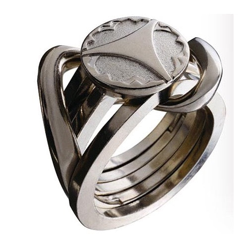 Hanayama 5-06 Huzzle L5 Ring II – Metro Hobbies