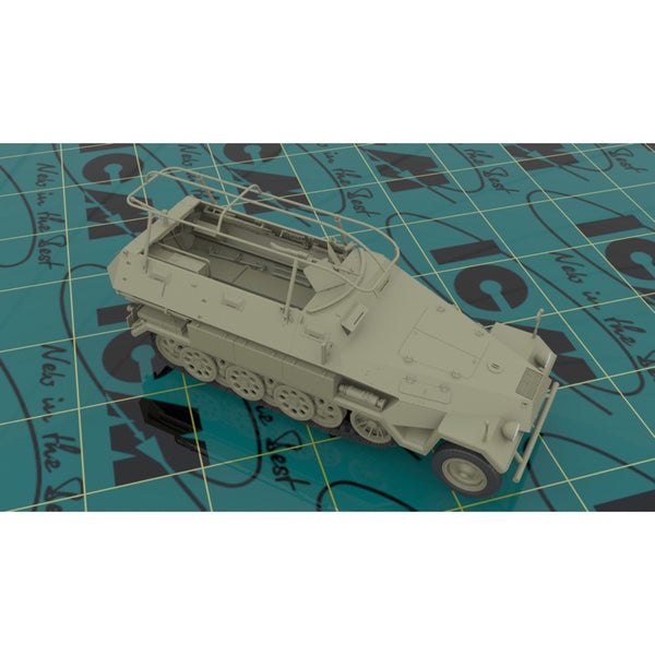 ICM 35104 1/35 Sd.Kfz.251/6 Ausf.A with Crew – Metro Hobbies