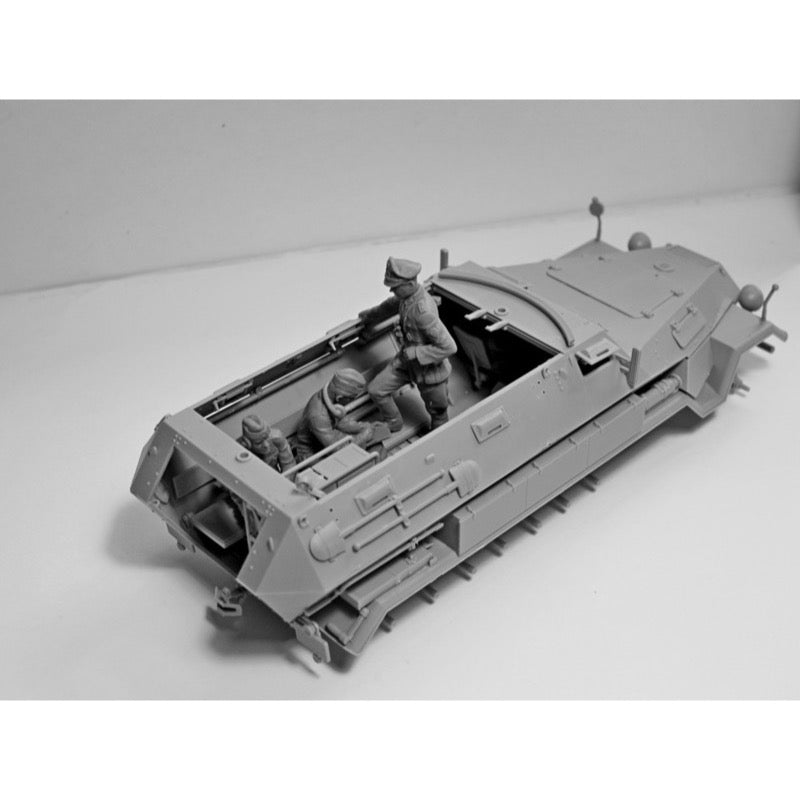 ICM 35104 1/35 Sd.Kfz.251/6 Ausf.A with Crew – Metro Hobbies