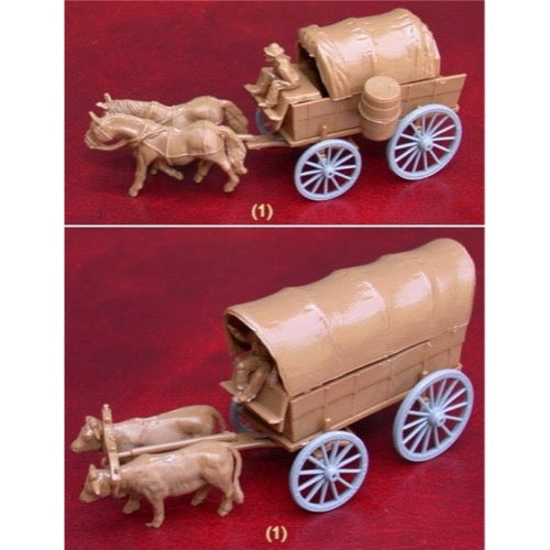 Imex 513 1/72 Chuck Wagon and Prairie Schooner – Metro Hobbies